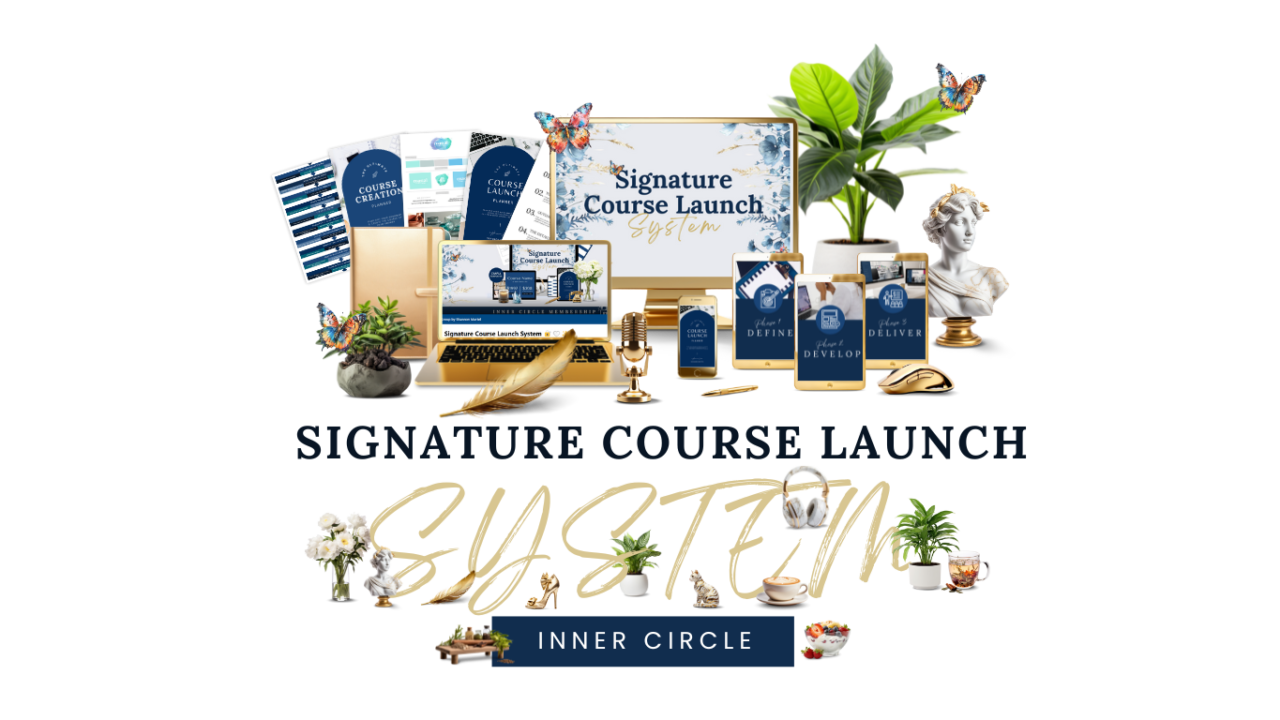 Signature Course Launch System Flagship Program 24 Payments | Visionary ...